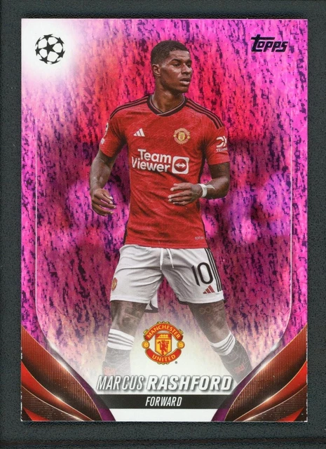 2024 MARCUS RASHFORD Topps Uefa Champions League Rose Éclatant EUR 3,30 ...