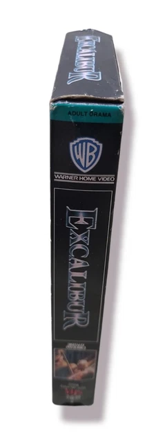 EXCALIBUR (VHS, 1981) Nigel Terry, Helen Mirren, John Boorman, Fantasy ...