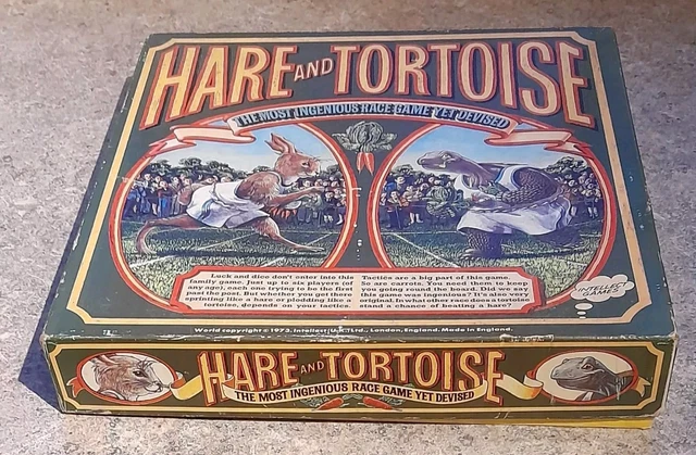 VINTAGE HARE AND Tortoise Board Game By Waddingtons Dated 1973 £8.00 ...