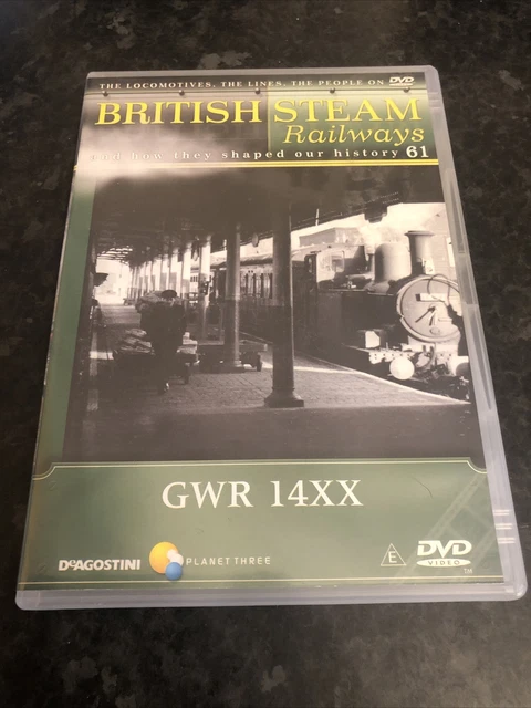 BRITISH STEAM RAILWAYS - No 61 GWR 14XX DVD Deagostini £2.00 - PicClick UK