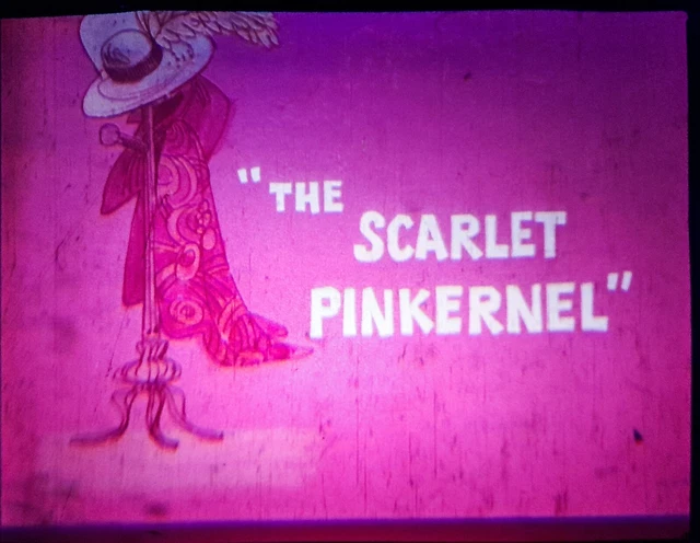 35MM CARTOON FILM: PINK PANTHER "SCARLET PINKERNEL" (1975) £20.00 ...