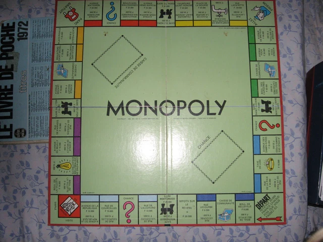 ANCIEN PLATEAU PLIANT De Monopoly Etat Correct EUR 5,00 - PicClick FR