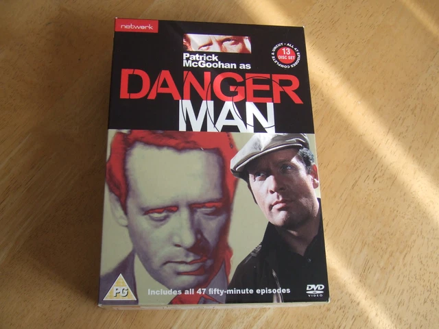 DVD BOX SET - DANGER MAN The Complete Series All 47 Episodes - 13 Disc ...