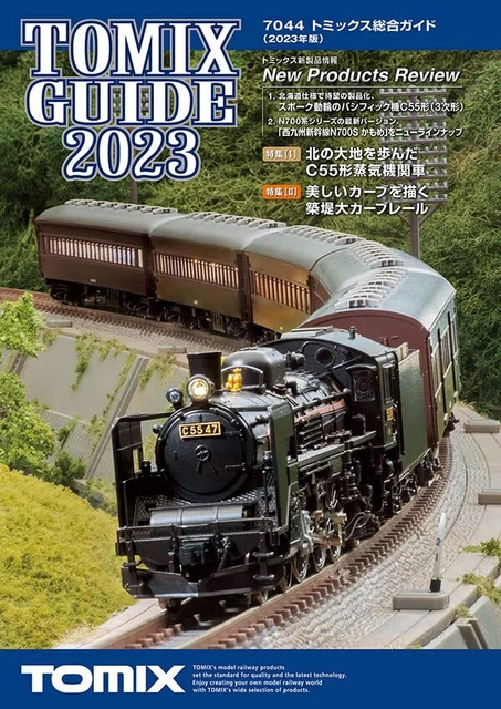 TOMIX CATALOG TOMIX General Guide 2023 Edition 7044 Railway Model ...
