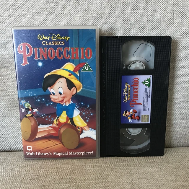 PINOCCHIO - VHS Video - Walt Disney Classics £2.95 - PicClick UK