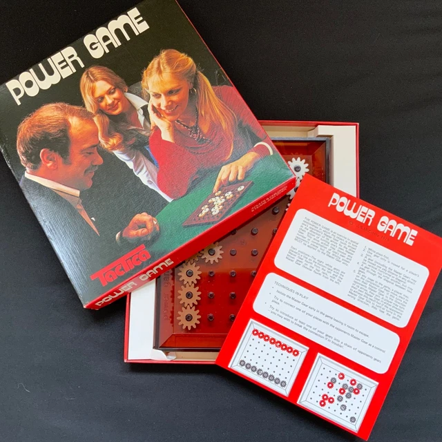 VINTAGE 1975 POWER Game by Tactica Tactical Strategy BOXED £10.00 ...