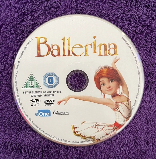 BALLERINA CHILDREN'S & Family (2017) Elle Fanning DVD Disc Only FREE UK P&P £2.94 - PicClick UK