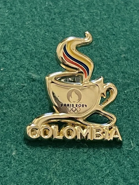 2024 PARIS OLYMPICS Noc Colombia Pin Badge Ver3 Free Shipping £128.16 ...