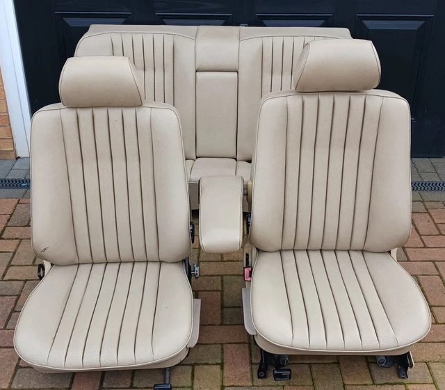 MERCEDES-BENZ W124 SALOON Seat Set In MB-Tex £249.99 - PicClick UK