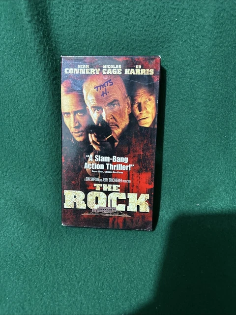 THE ROCK VHS Sean Connery Nicolas Cage £8.07 - PicClick UK