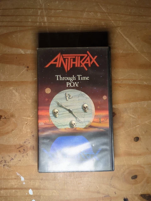 ANTHRAX THROUGH Time P.O.V. VHS VIDEO ISLAND 1990 PERSISTENCE OF VIDEOS ...