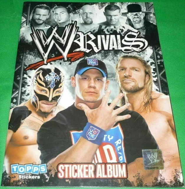 TOPPS WWE WRESTLING *RIVALS STICKERALBUM* 2009 KOMPLETT Undertaker wwf ...