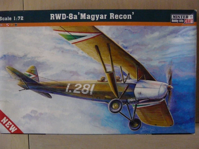 MAQUETTE AVION 1/72 Mister Hobby Ref B-45 RWD-8a 