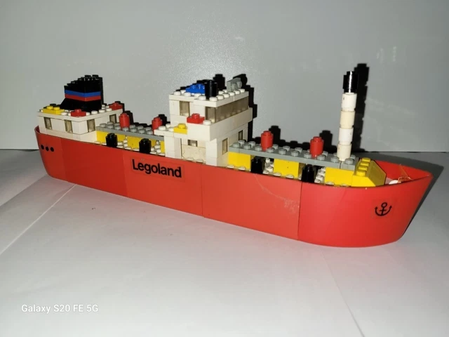 LEGO 312 BATEAU Pétrolier Tanker 1973 Vintage Legoland Cargo Ship EUR ...