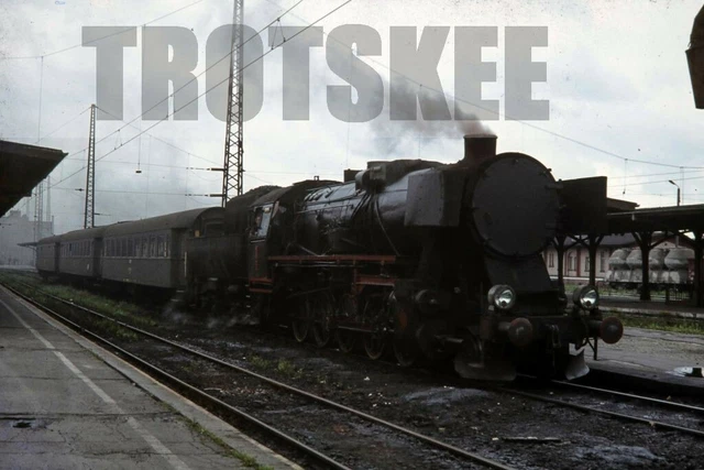 35MM SLIDE PKP Poland Railways Steam Loco Ty2 111 Jaworzyna 1984 Original Polish £2.99 - PicClick UK