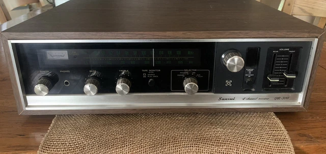 VINTAGE SANSUI QR-500 Quadraphonic Four Channel Receiver 1973 Amplifier ...