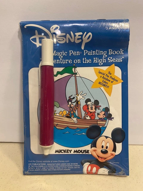 NEW DISNEY MAGIC Pen Painting Book Adventure on the High Seas Wrap torn ...