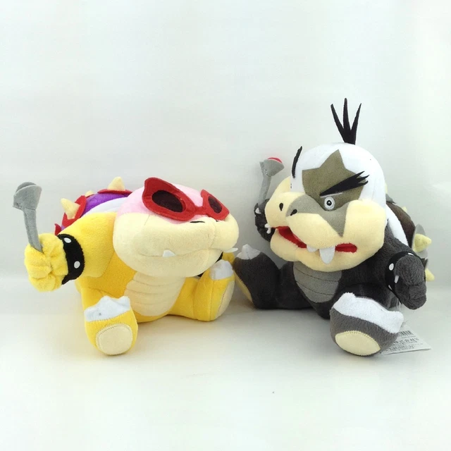 2X SUPER MARIO Bros Koopalings Roy Morton Koopa Jr. Plush Soft Toy Bowser Kid 7" EUR 26,87 ...