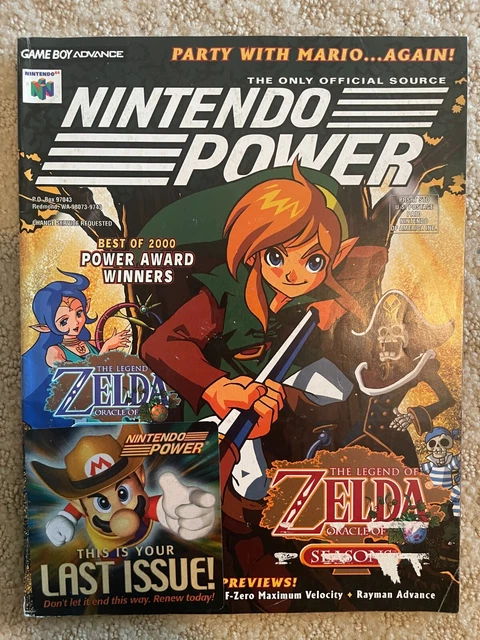 NINTENDO POWER VOL 144 Zelda Oracle of Ages/Seasons! NO poster $10.99 - PicClick CA