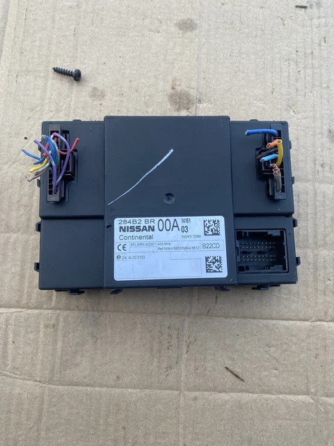 NISSAN QASHQAI J10 Bcm Body Control Module Unit 2006 To 2012 284B2Br00A ...