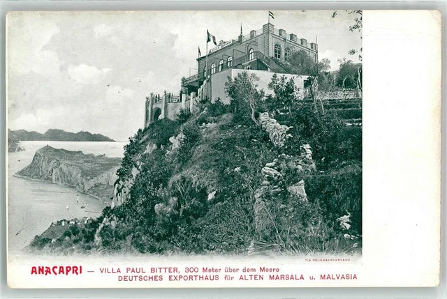 13932583 - ANACAPRI Villa Paul Bitter casa di esportazione tedesca per ...