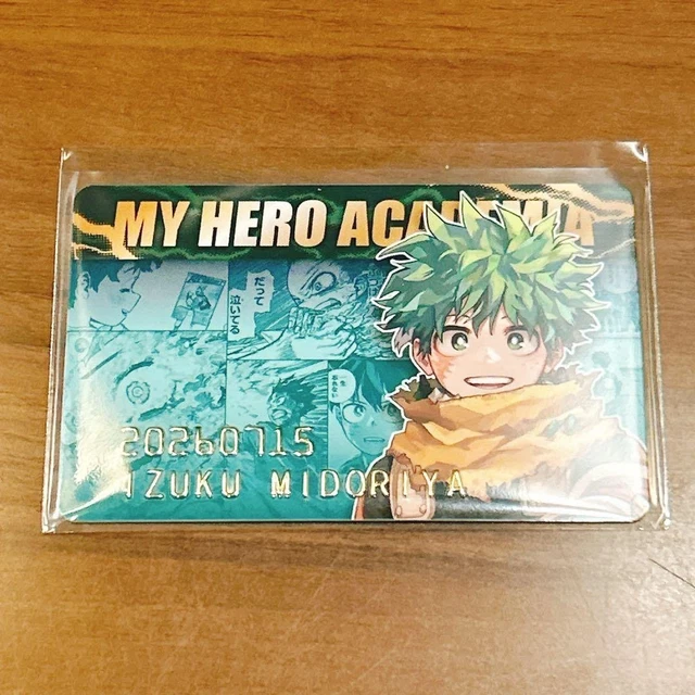 MY HERO ACADEMIA 2026 Birthday Collection Card Izuku Midoriya Deku New ...