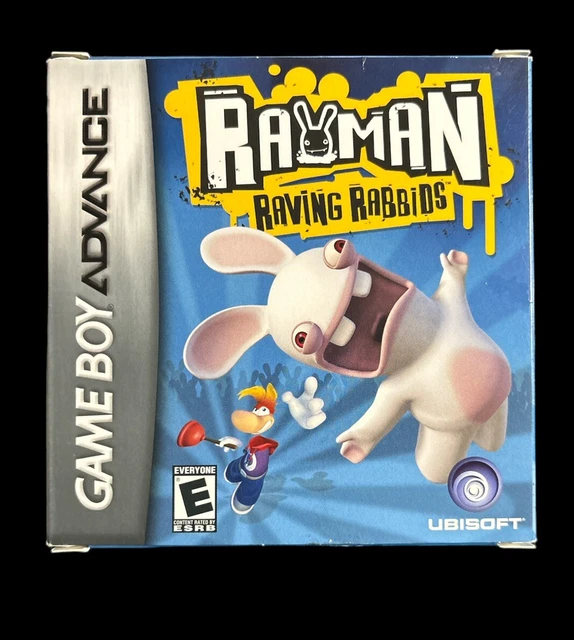RAYMAN RAVING RABBIDS Nintendo Game Boy Advance Complete In Box $29.99 ...