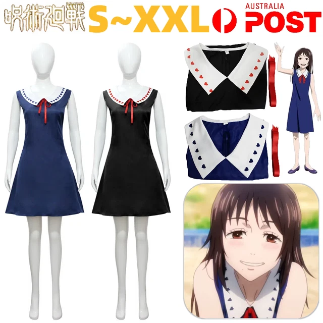 JUJUTSU KAISEN ORIMOTO Rika Cosplay Costume Suit Full Set Party Outfit ...