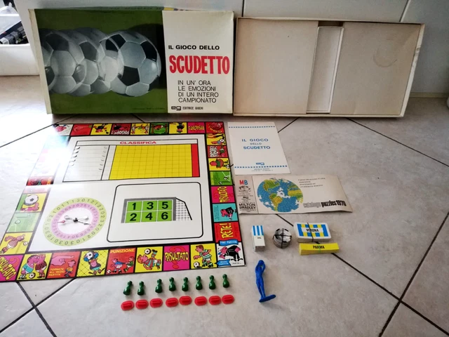 IL GIOCO DELLO SCUDETTO - Editrice Giochi - 1970 - Prima edizione EUR ...