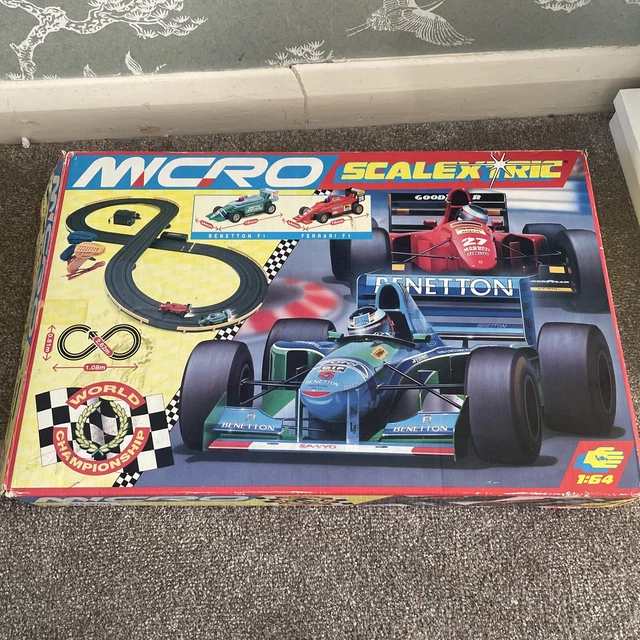 MICRO SCALEXTRIC MR1 World Championship Set £26.72 - PicClick UK