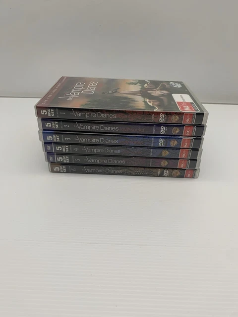 VAMPIRE DIARIES, COMPLETE Set, Seasons 1-6 (DVD's), Region 4 $21.99 - PicClick AU