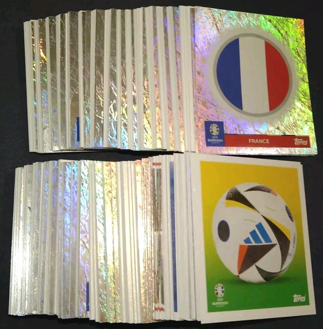 TOPPS UEFA EURO 2024 GERMANY - ×558 Album Stickers Bundle - No ...