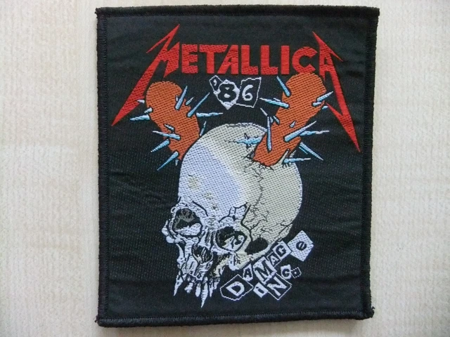 METALLICA DAMAGE INC. Aufnäher Patch Megadeth Slayer Anthrax Iron Maiden 80´s EUR 19,00 ...