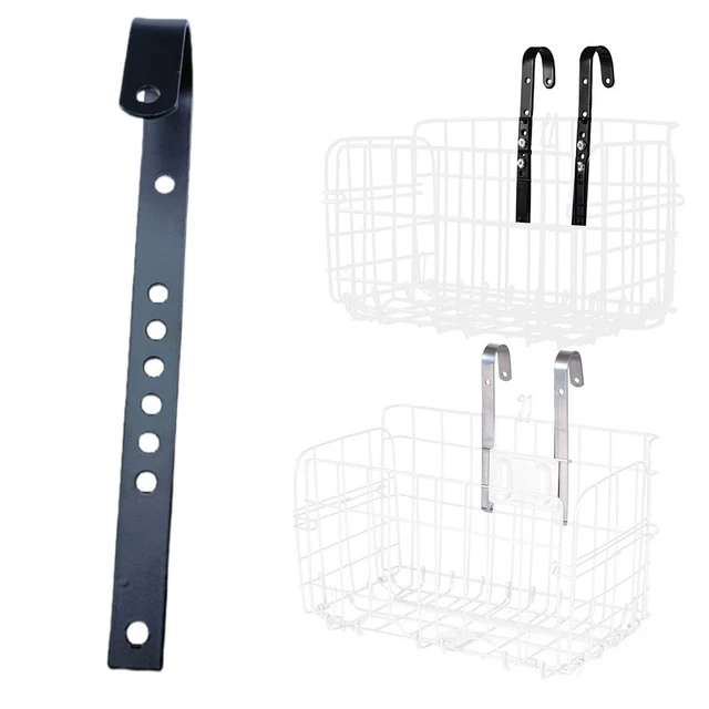 STEEL HANGING HOOKS for Ebike Front Basket Easy Installation with ...