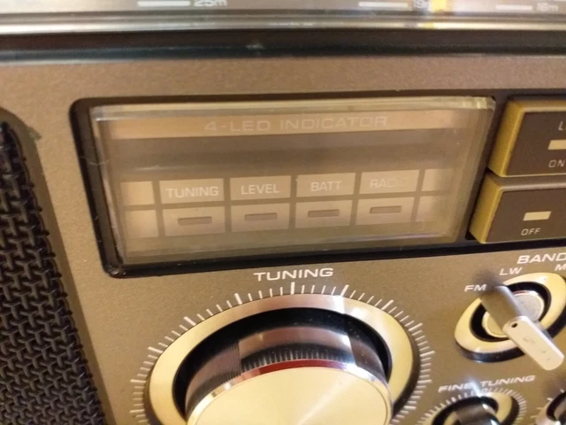 VINTAGE 1981 RADIO Panasonic RF-1405LBE MW/LW/FM/SW, fine tuning control, v.good $112.07 ...