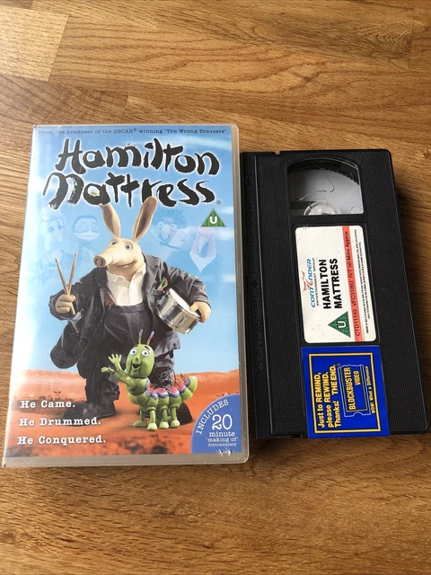 HAMILTON MATTRESS BLOCKBUSTER Video VHS Video Tape Big Box Ex Rental £9.99 - PicClick UK