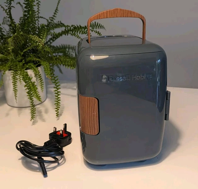 RUSSELL HOBBS 4LTR Scandi Compact Mini Fridge / Cooler. VGC! £24.95 ...