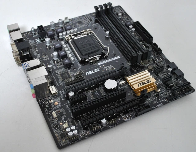 ASUS Q170M-C 1151 Q170 MATX Motherboard With IO Shield £34.95 - PicClick UK