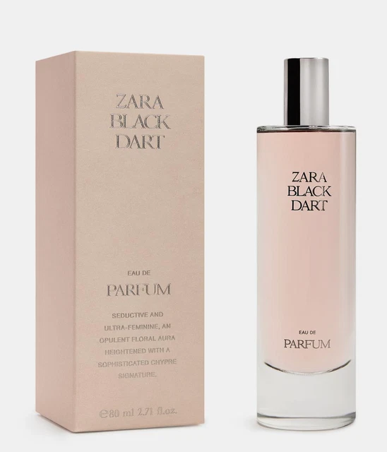 ZARA BLACK DART Eau De Parfum EDP Fragrance Spray 80ml New & Sealed £37 ...