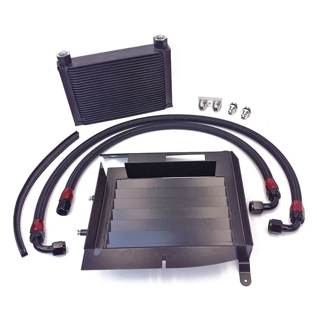 REV9 BOLT-ON 25 Row Oil Cooler Kit For BMW 3 Serie E90 E92 E93 06-12 ...
