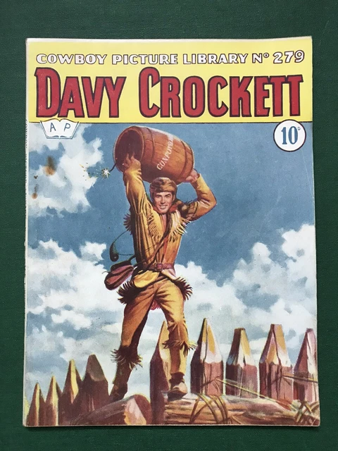 COWBOY PICTURE LIBRARY Comic No. 279 Davy Crockett EUR 8,86 - PicClick DE