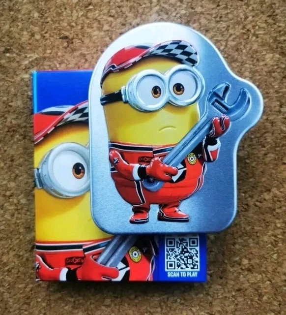 MCDONALDS HAPPY MEAL Toy 2024 Despicable Me 4 Minions Tin / Cards £0.99 ...