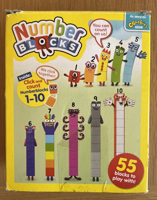 NUMBERBLOCKS SET - Click & Count - Cbeebies - Maths - EYFS £10.00 ...