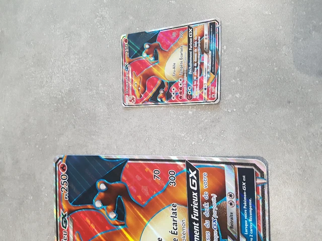 CARTE POKÉMON NORMAL Et JUMBO SM60 Dracaufeu GX EUR 25,00 - PicClick FR