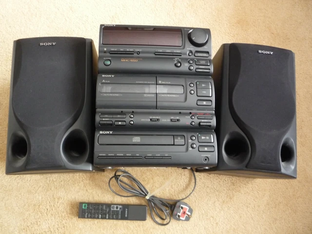 SONY MHC-650 MINI Hi-Fi Component System with remote & speakers £48.15 ...
