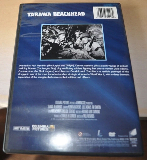 TARAWA BEACHHEAD DVD 1958 Mathews Danton Region 1 NTSC English Audio ...