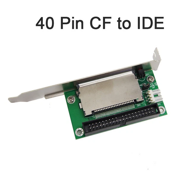 40 PIN CF To IDE Compact Flash Card Adapter Bootable IDE Converter ...