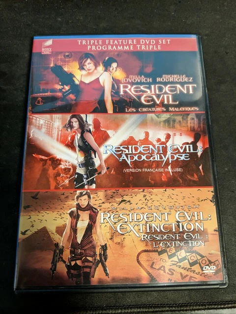 Resident Evil Triple Feature Dvd 3 00 Picclick Ca