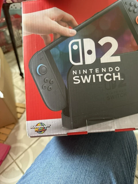 NINTENDO SWITCH 2 Handheld Console System - Mario Kart World Bundle ...