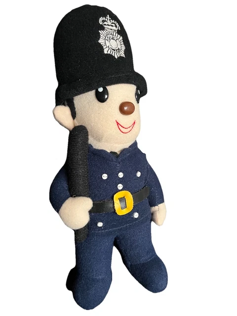 LONDON POLICE OFFICER Plush Soft Toy Uniform Custodian Helmet Bobby ...